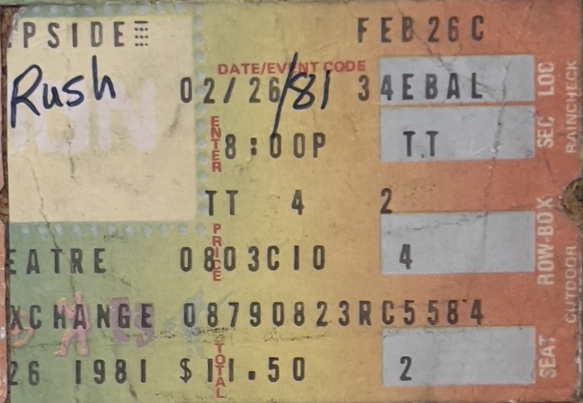 Rush Concert & Tour History (Updated for 2024) | Concert Archives