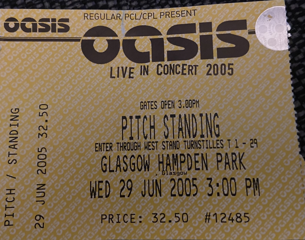 Oasis's 2005 Concert & Tour History | Concert Archives