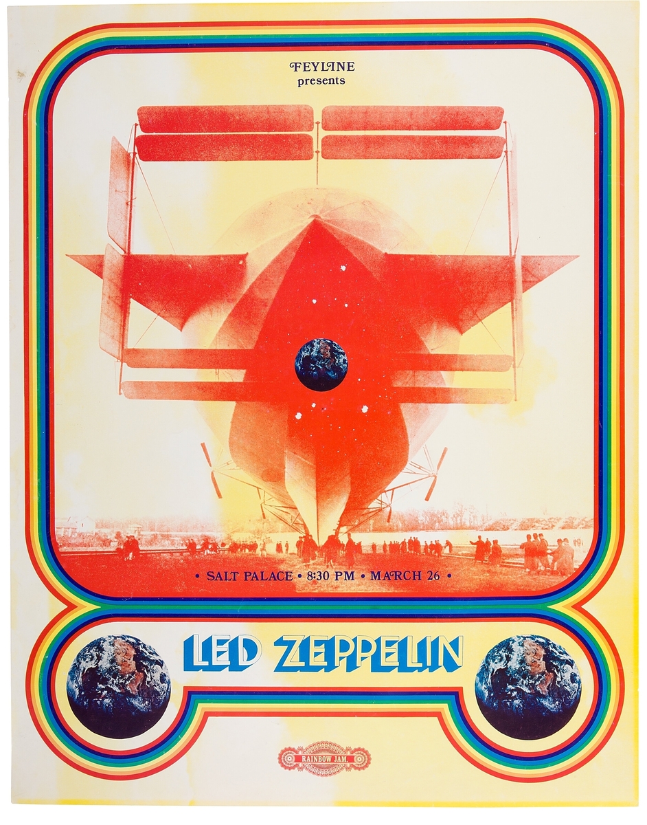 Led Zeppelin's 1970 Concert & Tour History | Concert Archives