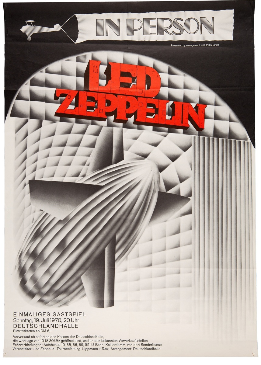 Led Zeppelin's 1970 Concert & Tour History | Concert Archives