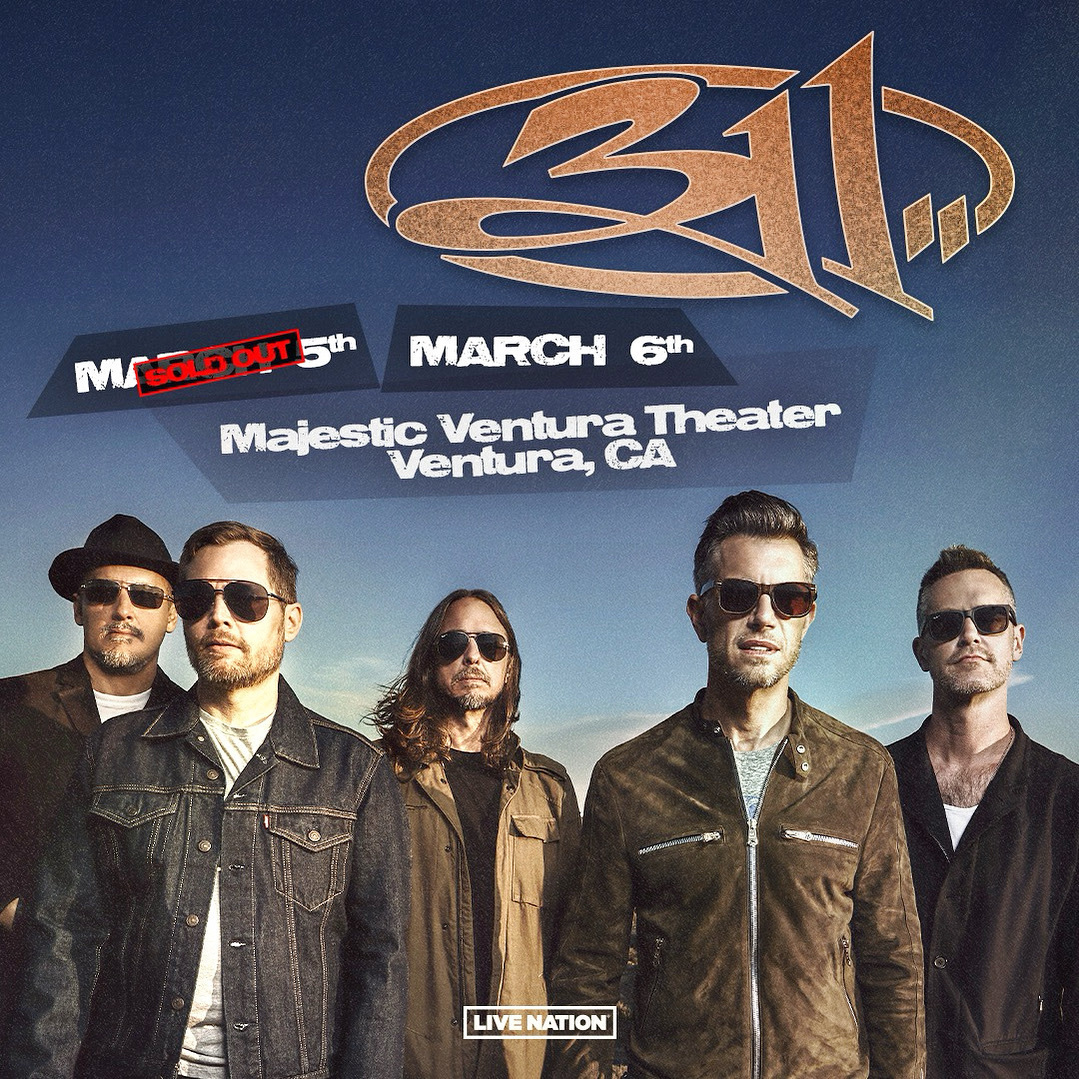 311 Concert & Tour History (Updated for 2024) | Concert Archives