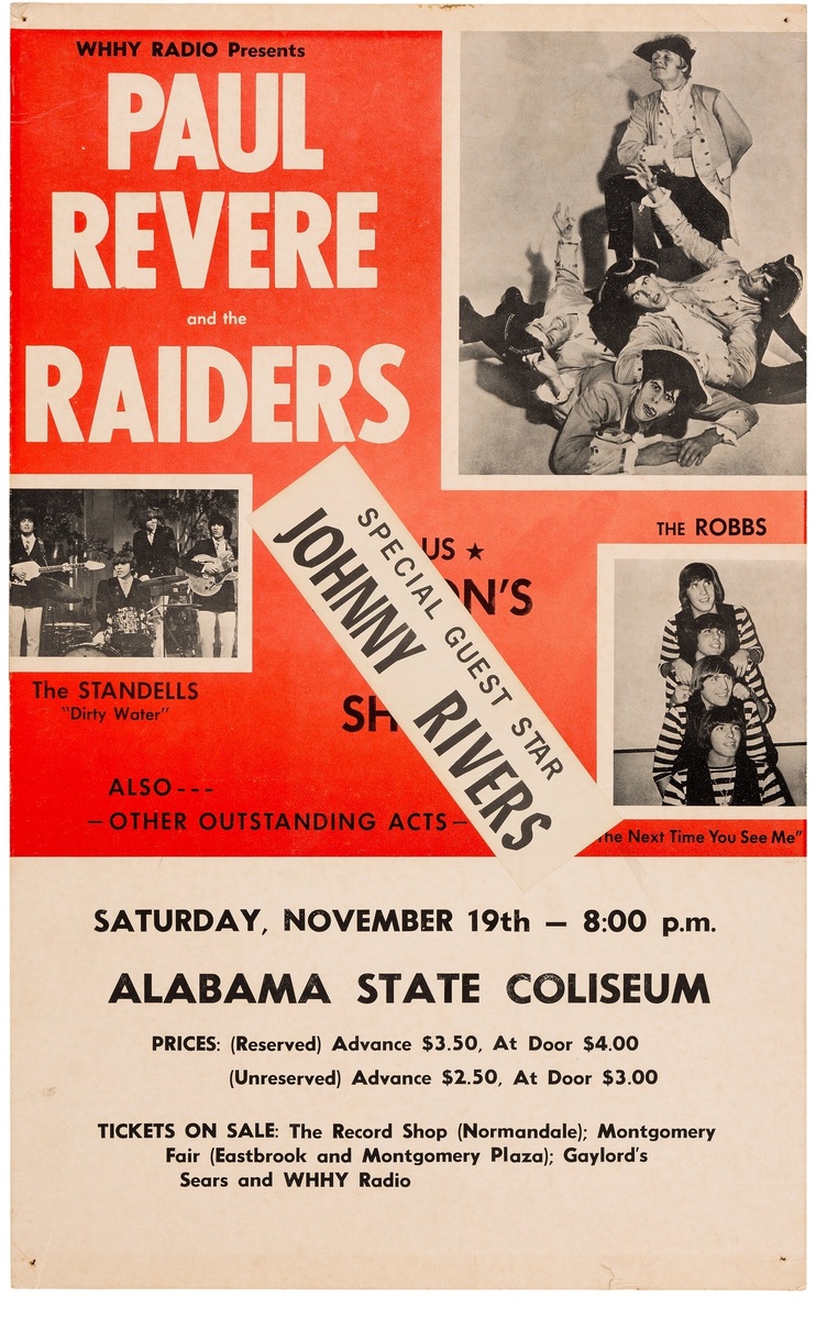 Paul Revere & The Raiders Concert & Tour History | Concert Archives