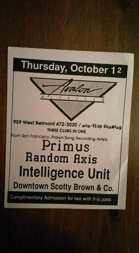Primus Concert & Tour History (Updated for 2024) | Concert Archives