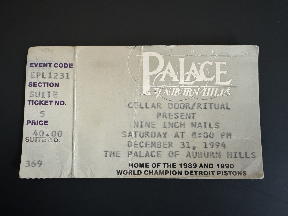 Nine Inch Nails Concert & Tour History | Concert Archives