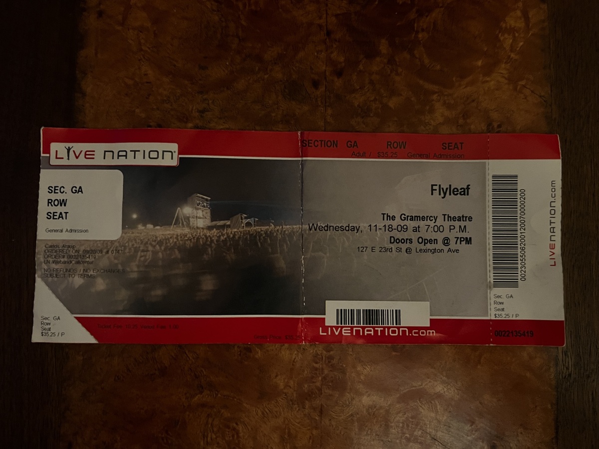 Flyleaf Concert & Tour History (Updated for 2024) | Concert Archives