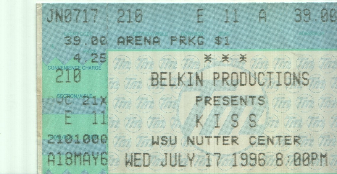 Concert History of Wright State University's Nutter Center Fairborn ...