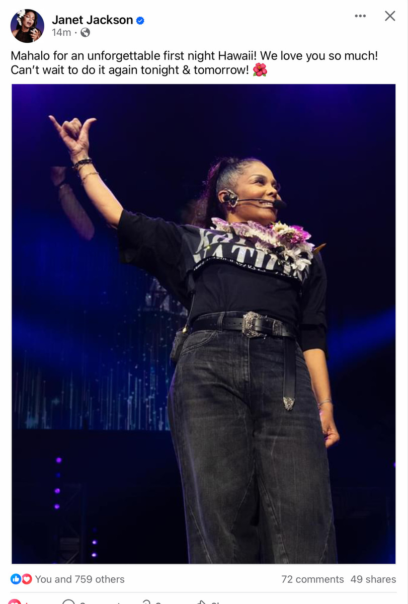 Janet Jackson Concert & Tour History (Updated for 2024) | Concert Archives