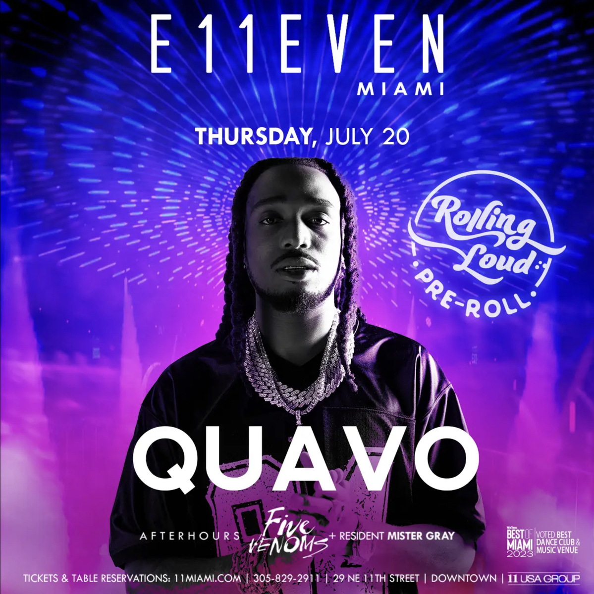 Concert History of E11even Miami Miami, Florida, United States ...