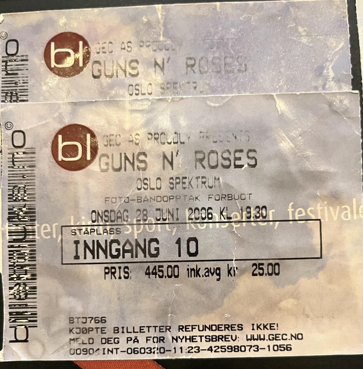 Guns N' Roses Concert & Tour History (Updated for 2024) | Concert Archives