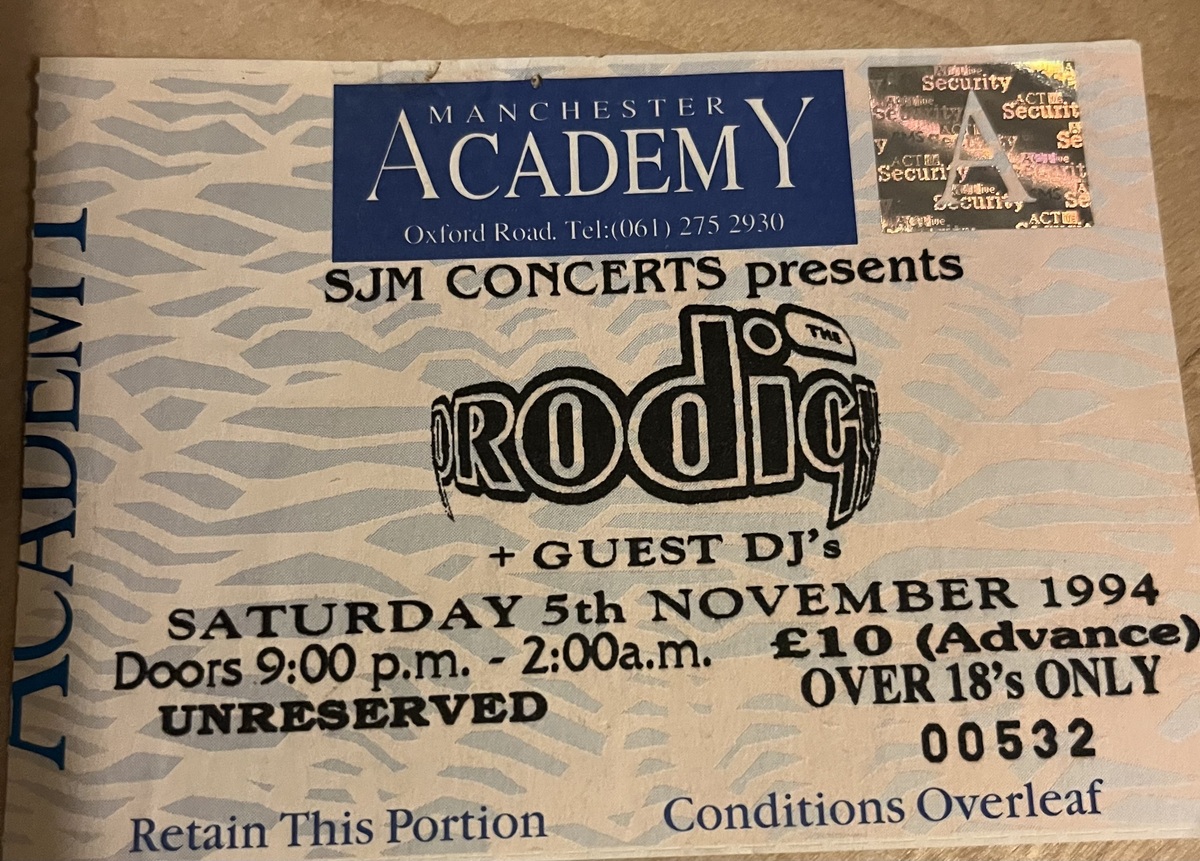 The Prodigy Concert & Tour History (Updated for 2024) | Concert Archives