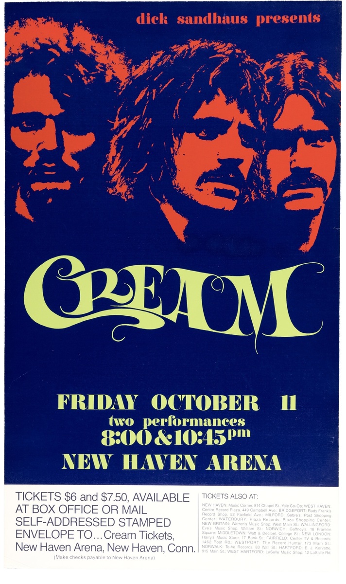 Cream Concert & Tour History (Updated for 2024) | Concert Archives