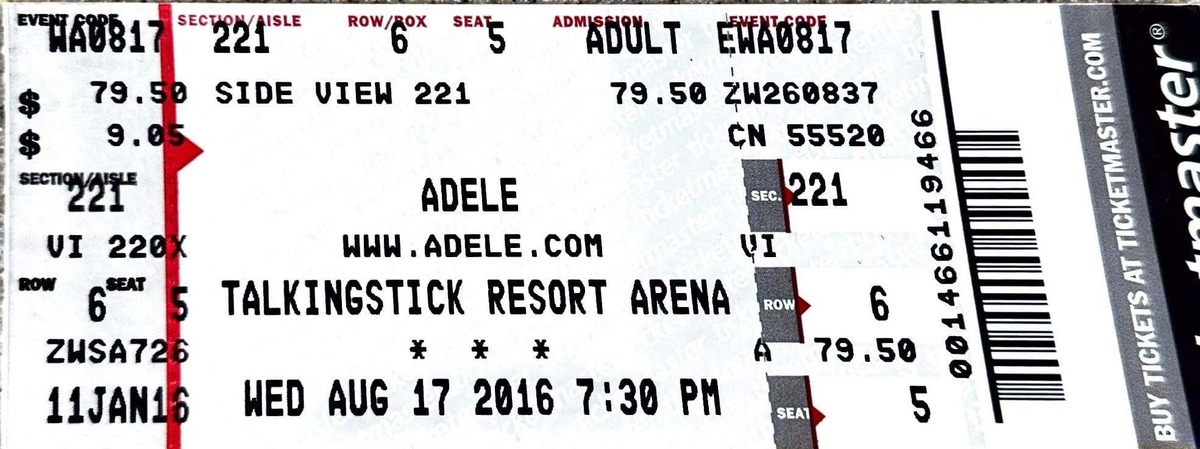Adele Concert & Tour History (Updated for 2024) | Concert Archives