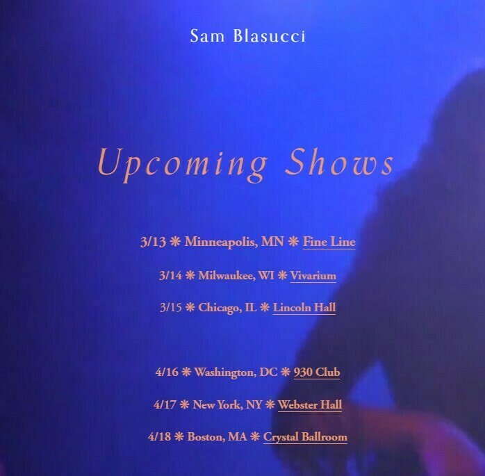 Sam Blasucci Concert & Tour History (Updated for 2025 - 2026) | Concert ...
