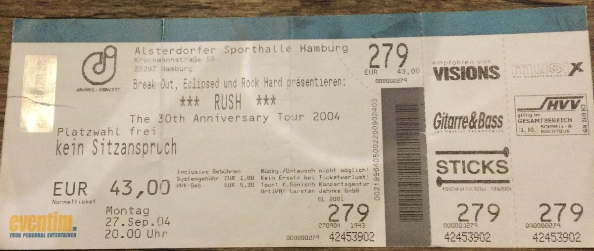 Rush Concert & Tour History (Updated for 2024) | Concert Archives