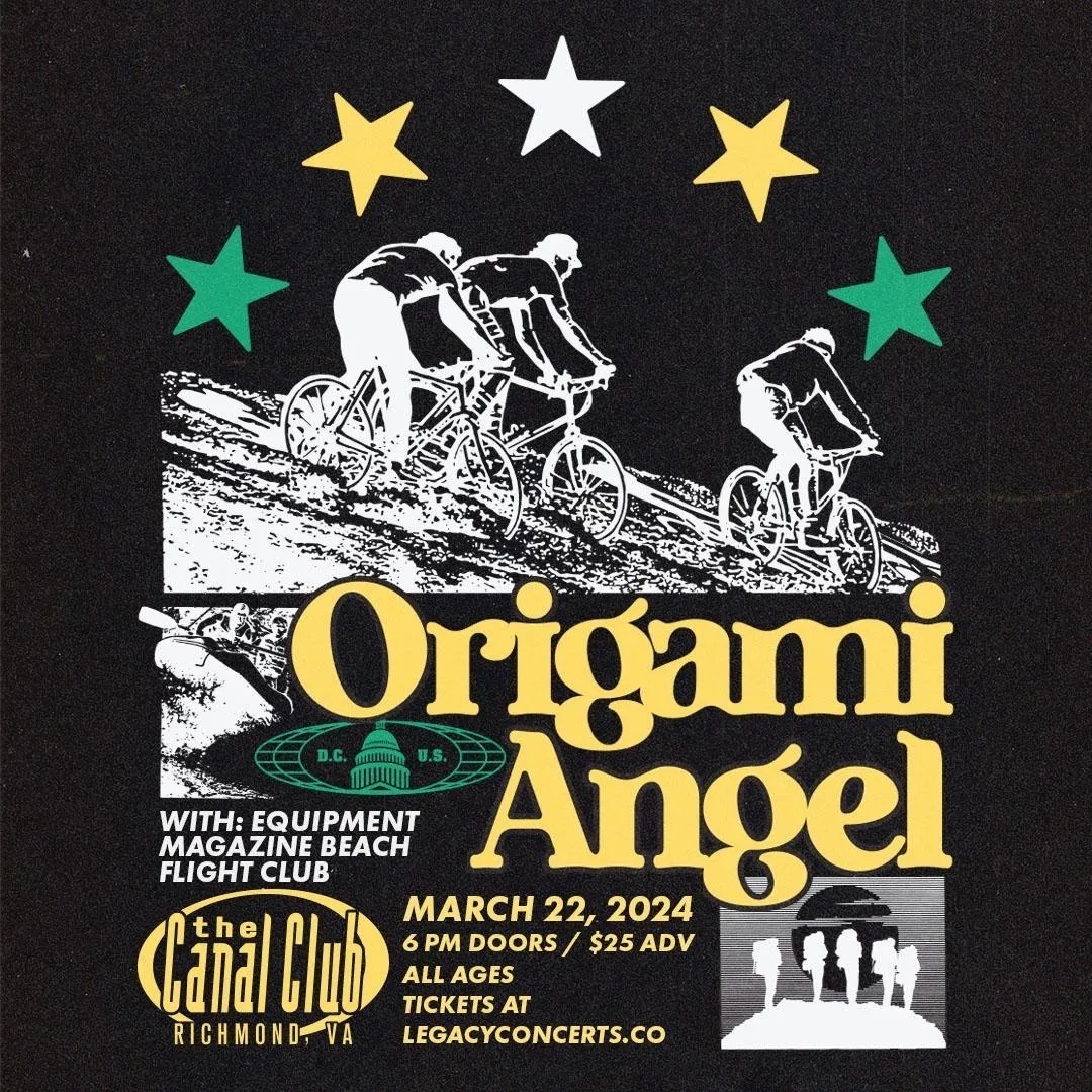 Mar 22, 2024: Origami Angel / Equipment / Magazine Beach / Flight Club ...