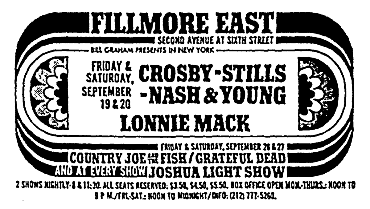 Crosby, Stills, Nash & Young Concert & Tour History | Concert Archives