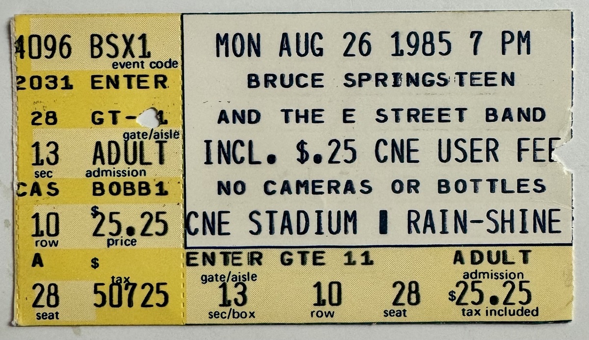 Concert History of CNE Stadium Toronto, Ontario, Canada | Concert Archives