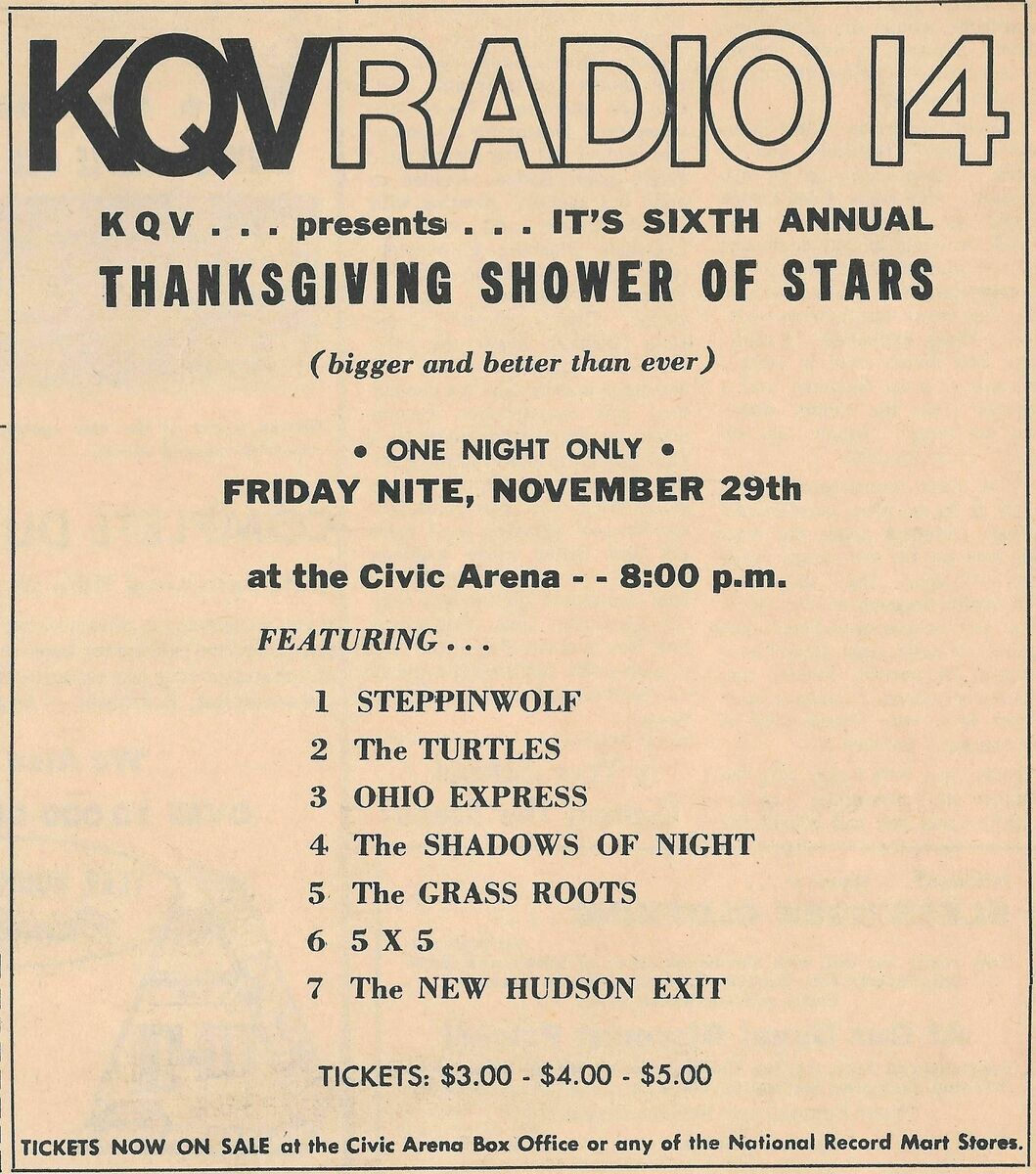 Steppenwolf Concert & Tour History | Concert Archives