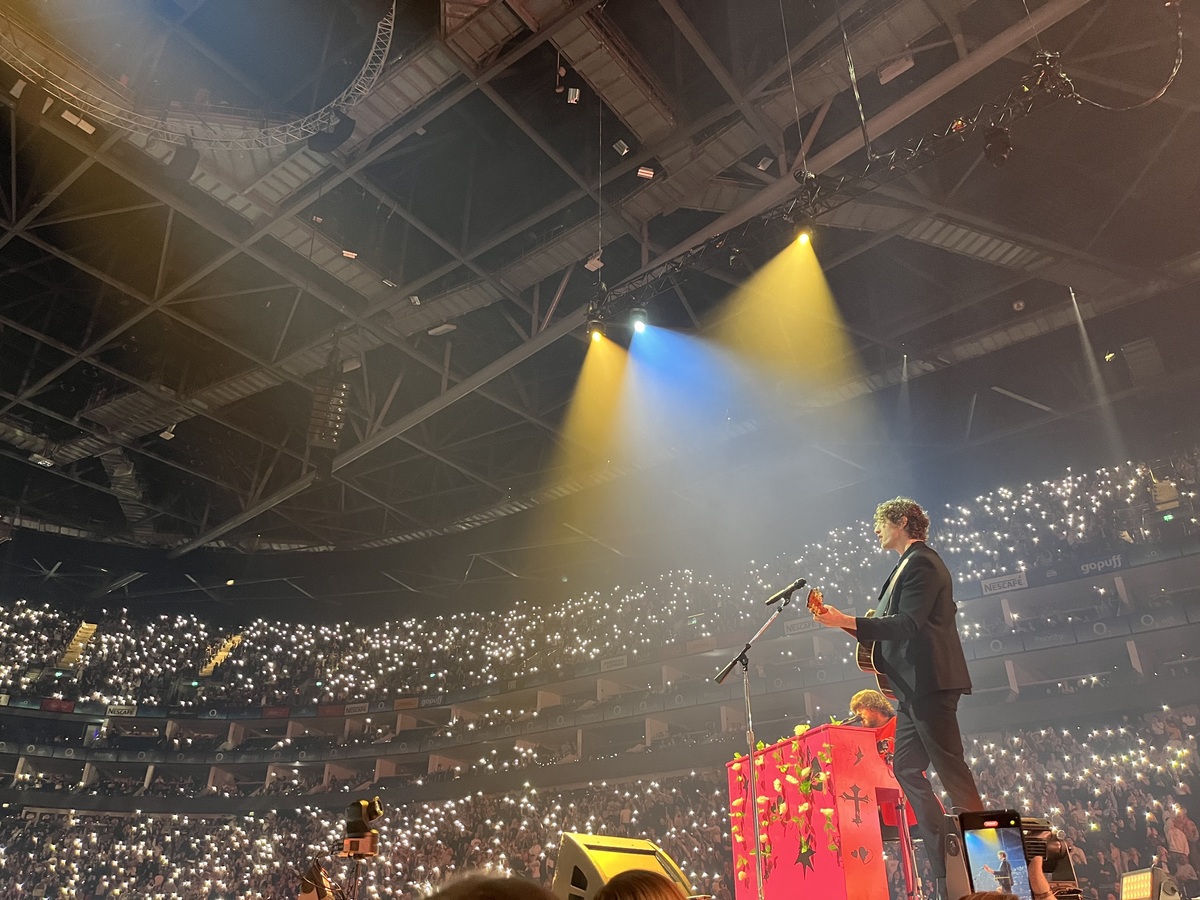Mar 22, 2024: James Arthur / Dean Lewis / NEVE at The O2 London ...