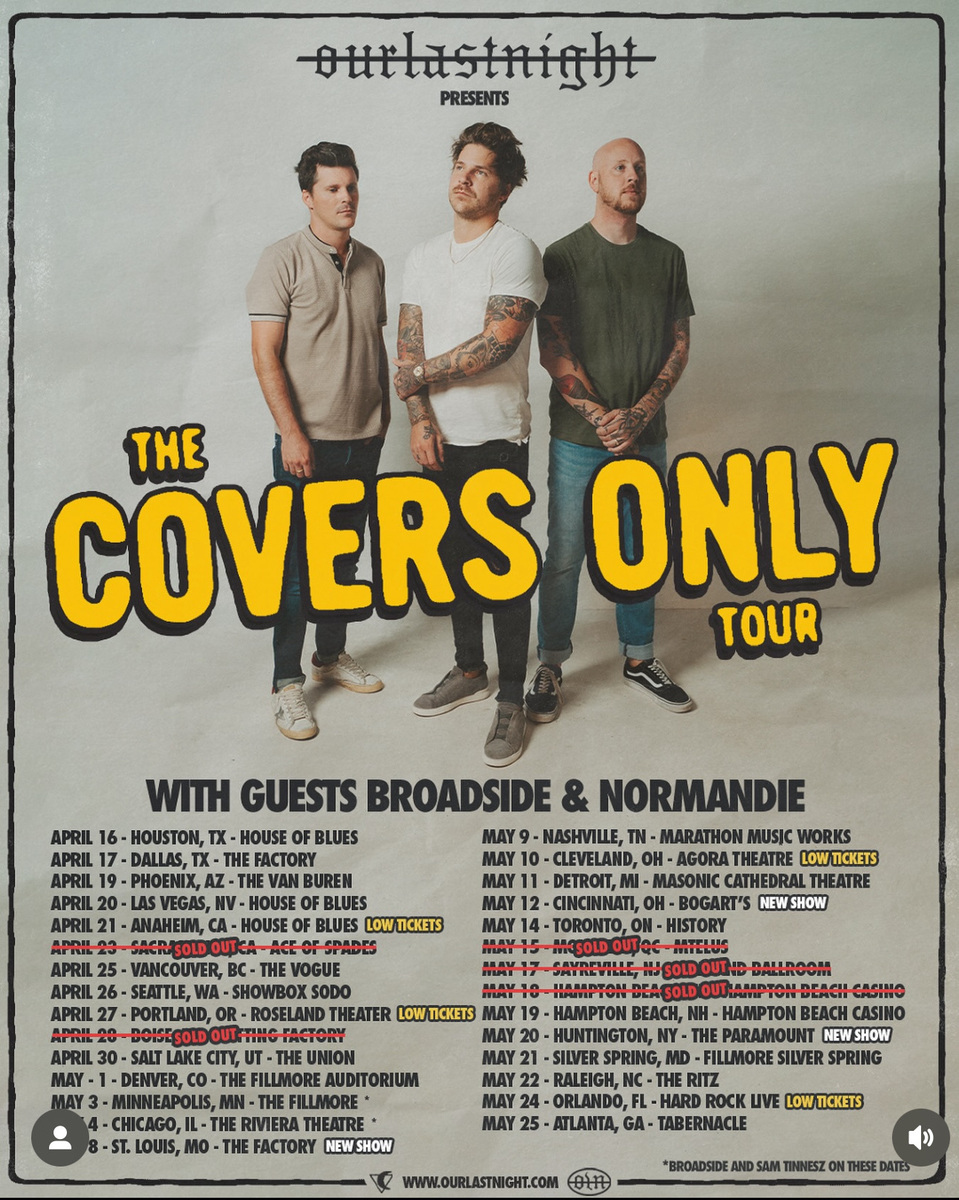 Our Last Night Concert & Tour History (Updated for 2024) | Concert Archives