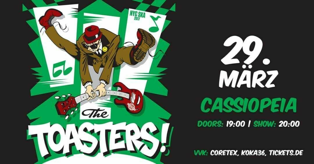 The Toasters Concert & Tour History (Updated for 2024) | Concert Archives