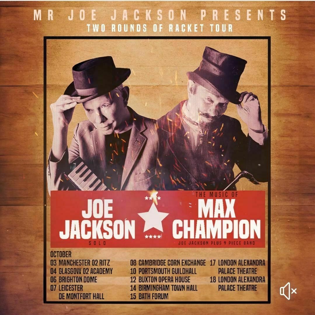 Joe Jackson Concert & Tour History (Updated for 2024) | Concert Archives