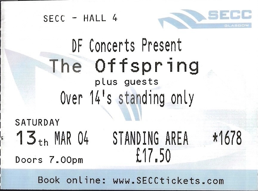 The Offspring Concert & Tour History (Updated for 2024 - 2025 ...