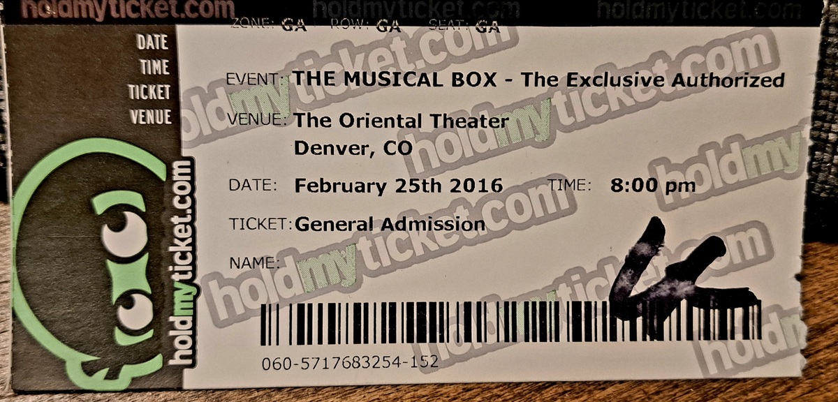 The Musical Box Concert & Tour History (Updated for 2024) | Concert ...