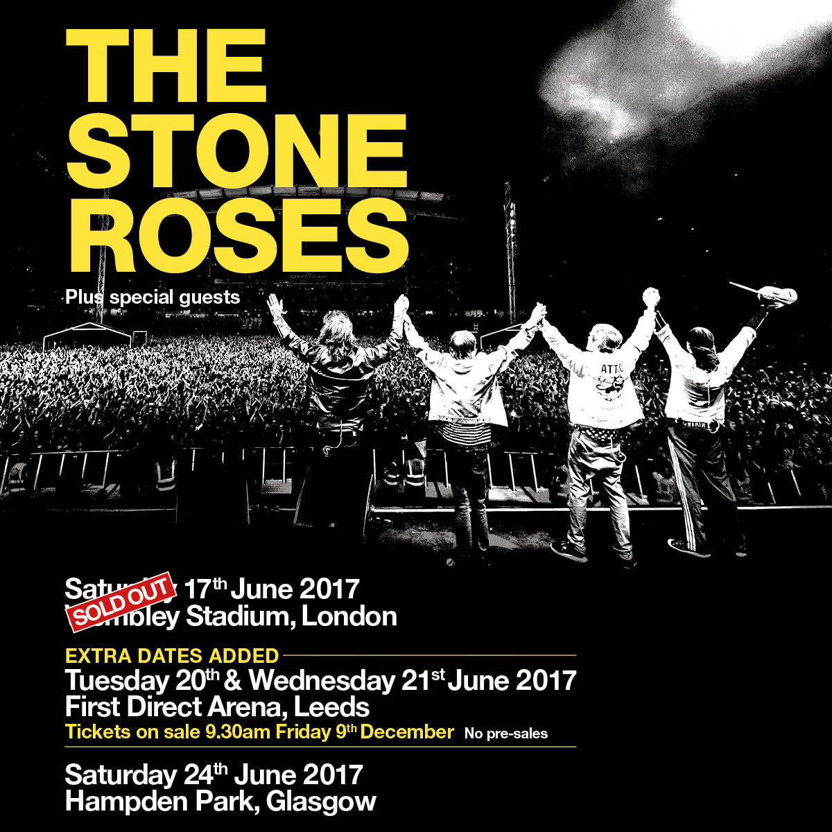 The Stone Roses Concert & Tour History | Concert Archives