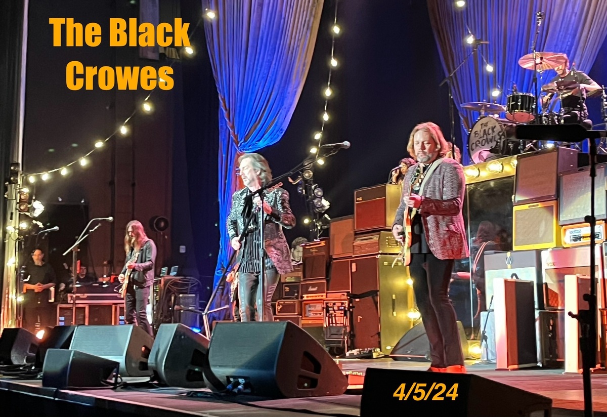The Black Crowes Concert & Tour History (Updated for 2024 - 2026 ...