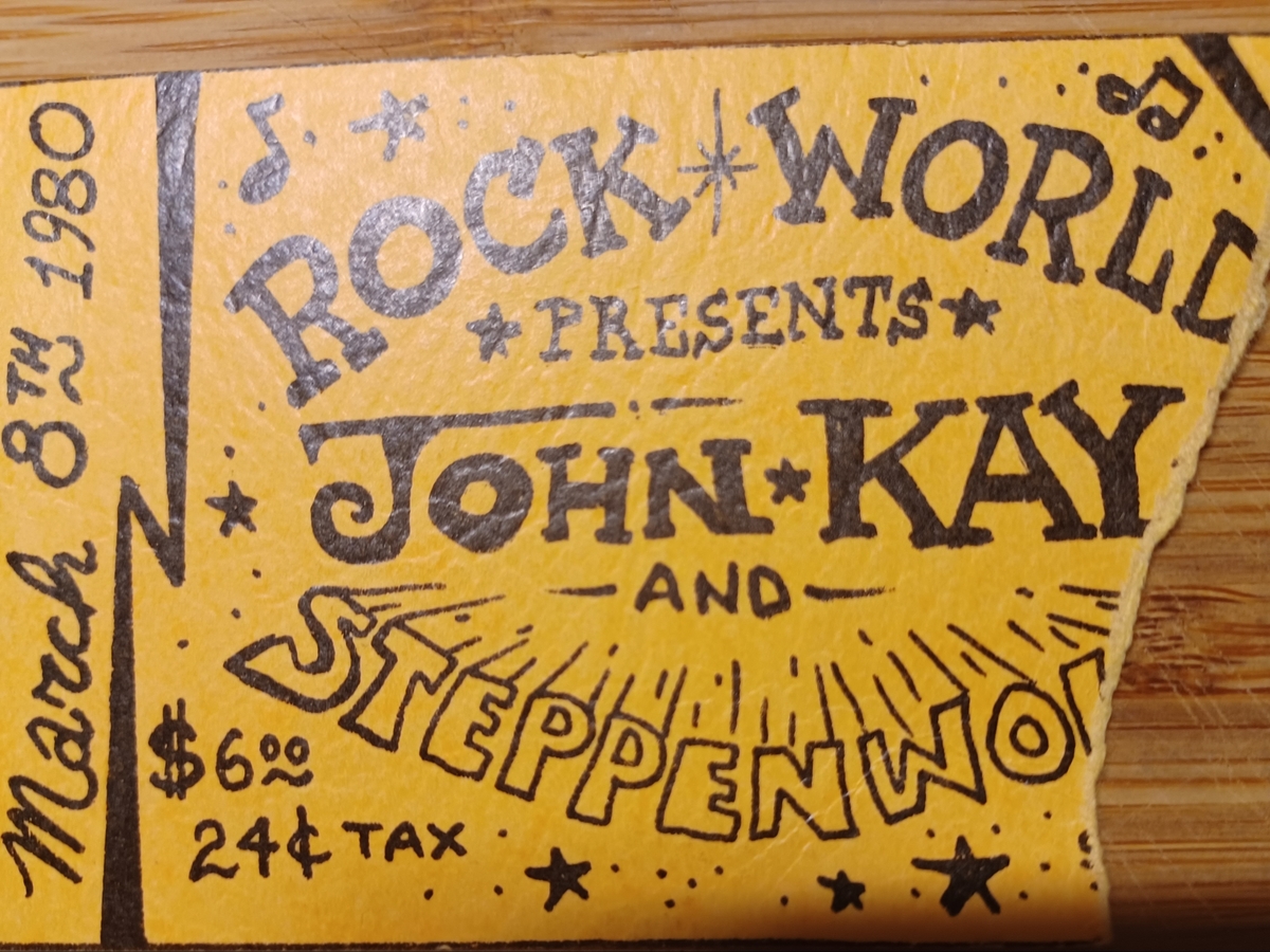 John Kay Concert & Tour History | Concert Archives