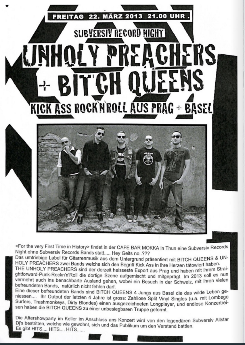 Unholy Preachers Concert & Tour History | Concert Archives
