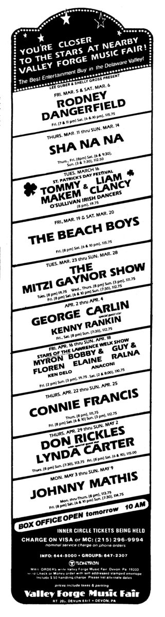 Johnny Mathis Concert & Tour History (Updated for 2024 - 2025 ...