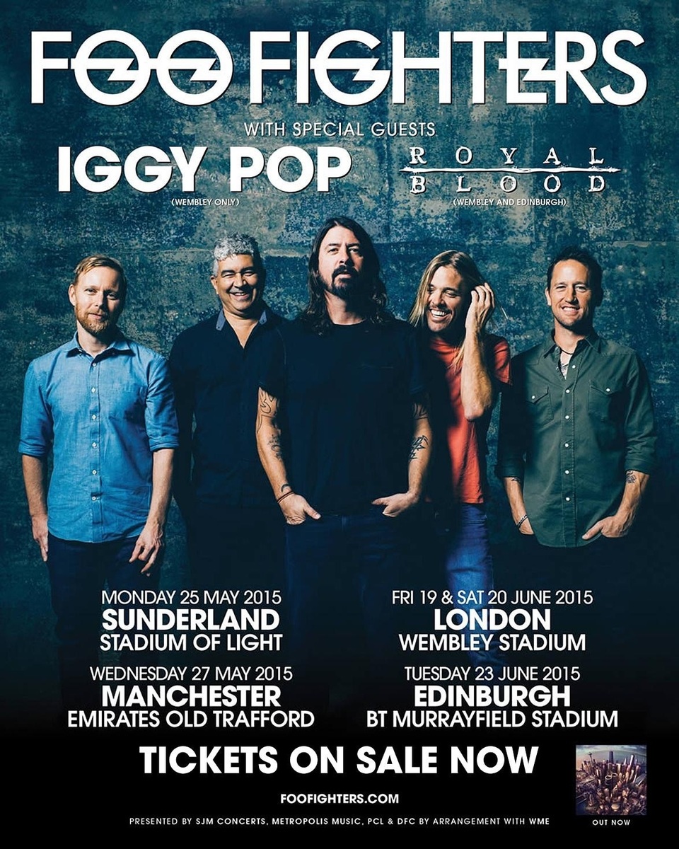 Foo Fighters Concert & Tour History (Updated for 2024) | Concert Archives