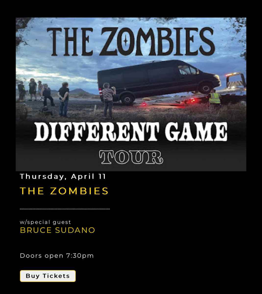 The Zombies Concert & Tour History (Updated for 2024 - 2025) | Concert ...