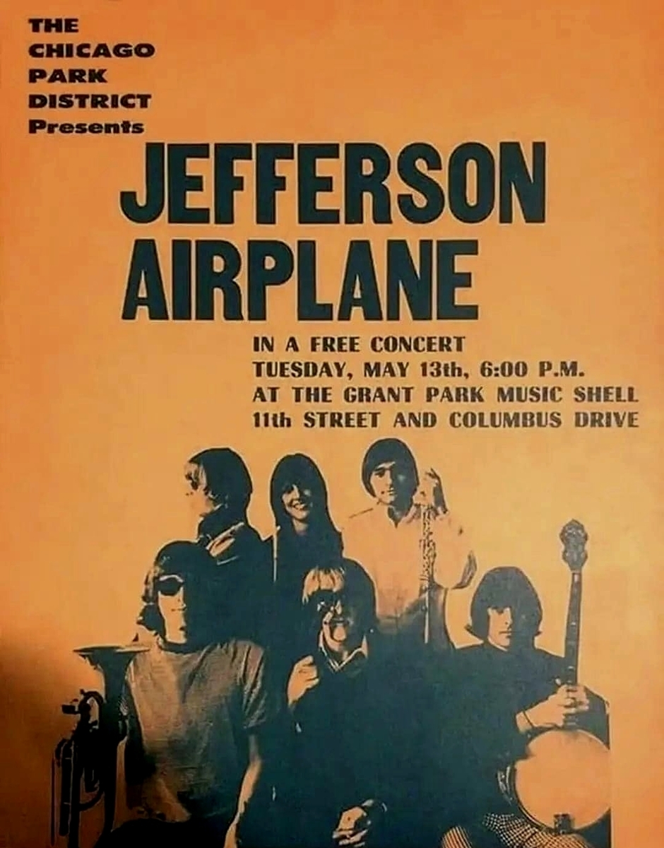 Jefferson Airplane Concert & Tour History | Concert Archives