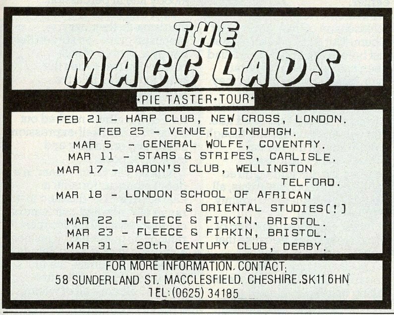 The Macc Lads Concert & Tour History (Updated for 2025 - 2026 ...