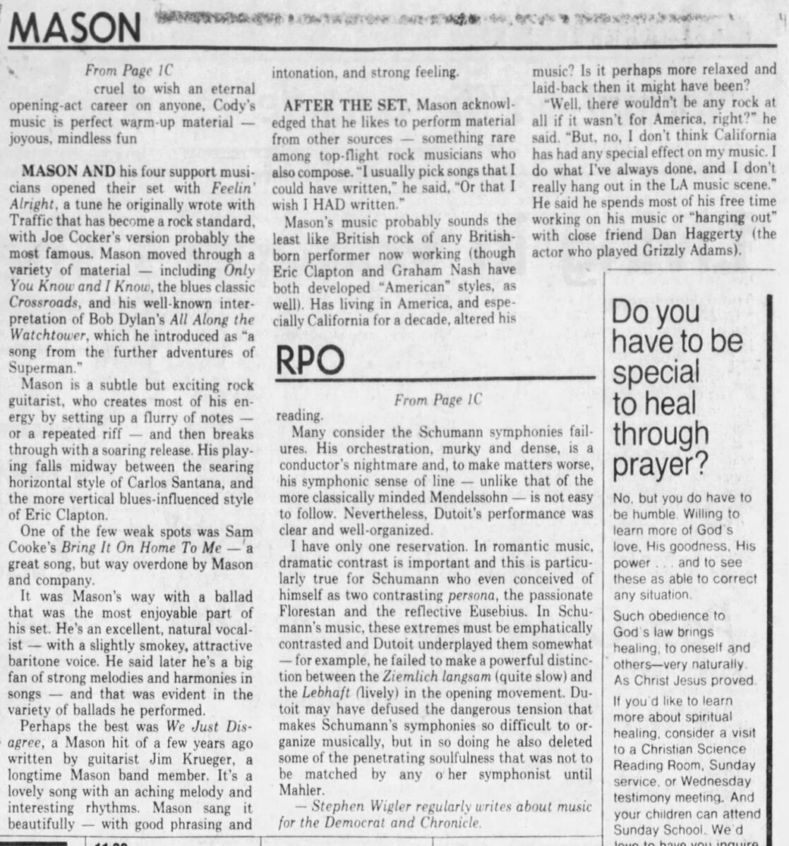 Dave Mason Concert & Tour History (Updated for 2024) | Concert Archives