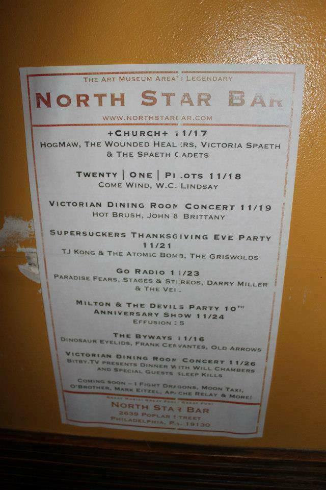 Concert History of North Star Bar Philadelphia, Pennsylvania, United ...