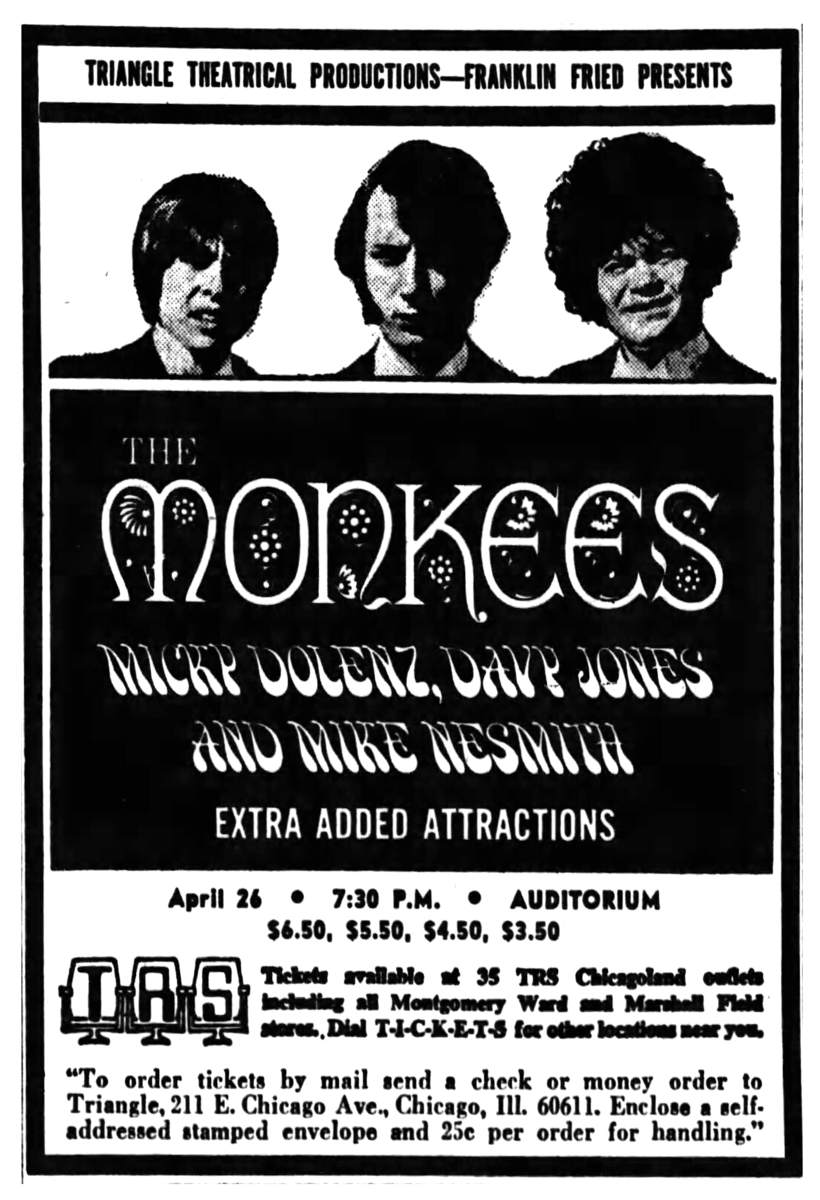 The Monkees Concert & Tour History | Concert Archives