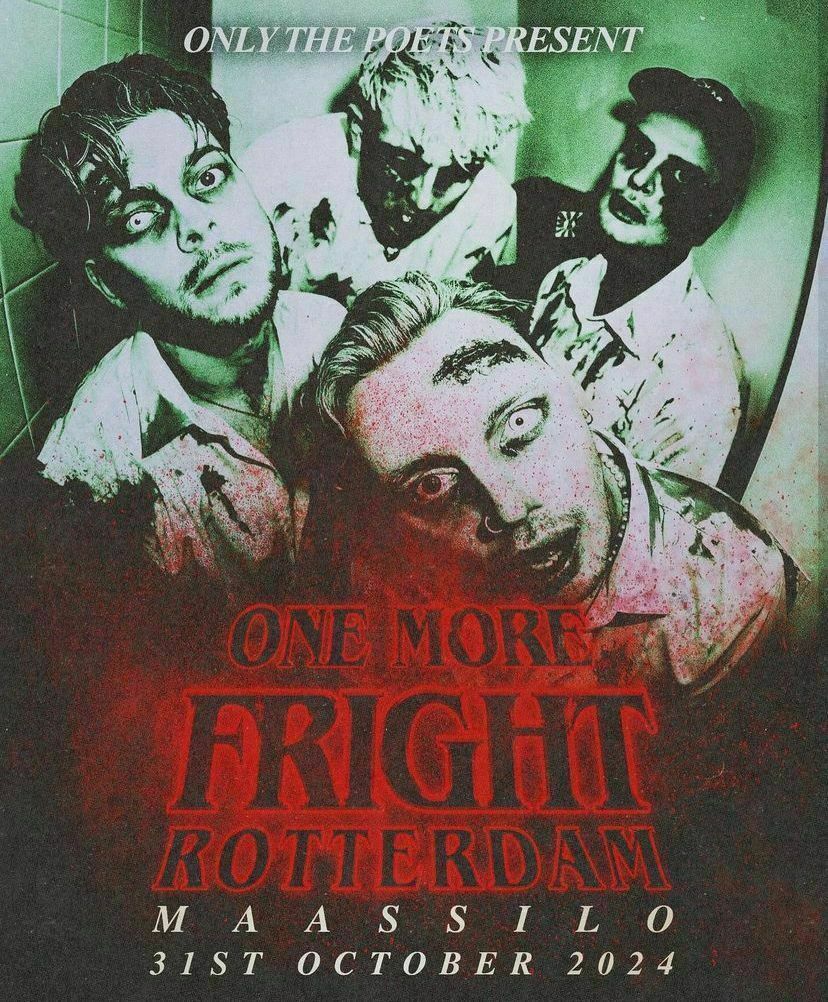 Oct 31, 2024: Only The Poets at Maassilo Rotterdam, South Holland ...