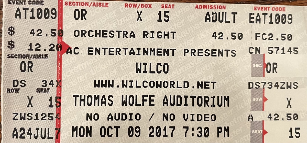 Wilco Concert & Tour History (Updated for 2024) | Concert Archives