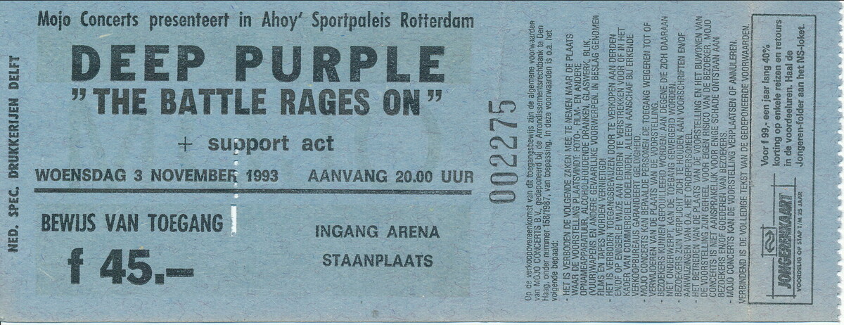 Deep Purple Concert & Tour History (Updated for 2024) | Concert Archives