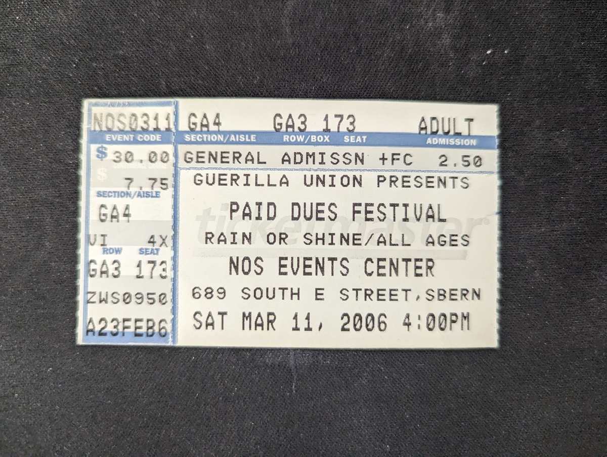 Slug & Ant Concert & Tour History | Concert Archives