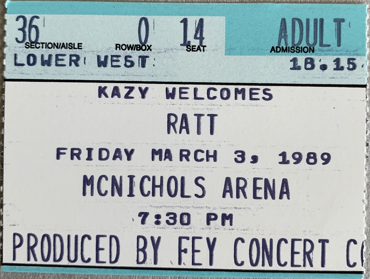 Ratt Concert & Tour History (Updated for 2024) | Concert Archives