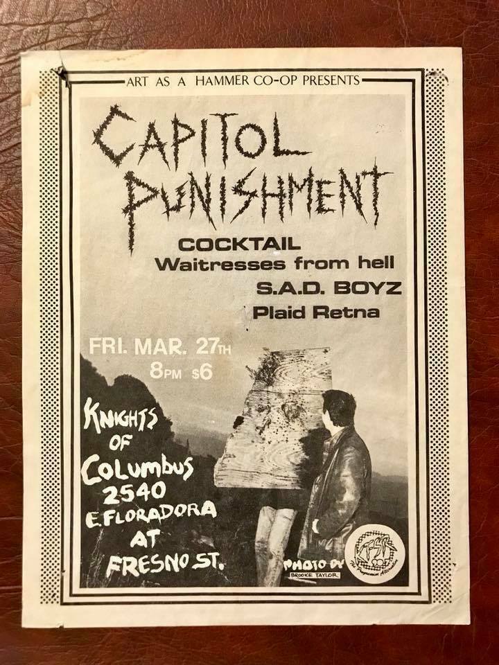 Mar 27, 1987: Capitol Punishment / Cocktail Waitresses from Hell / S.A ...