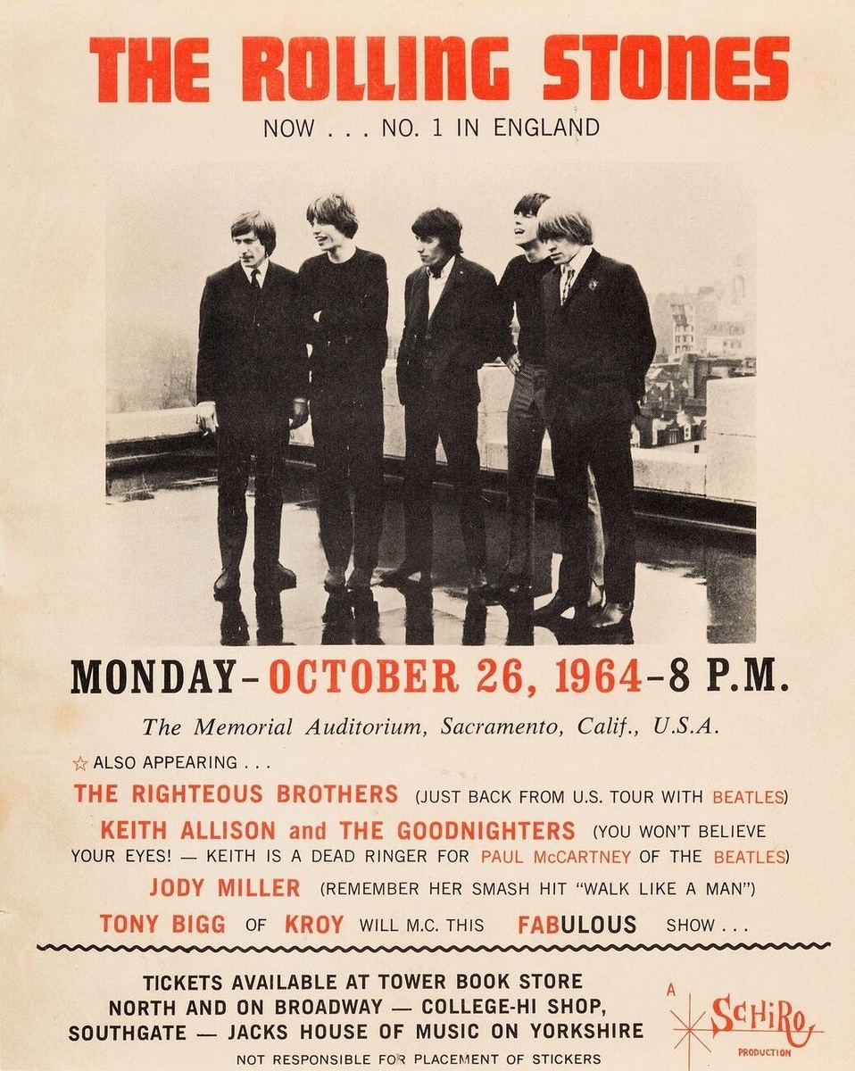 The Rolling Stones's 1964 Concert & Tour History | Concert Archives