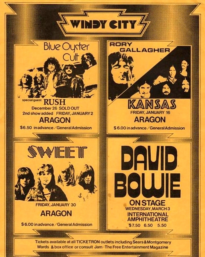 Rush Concert & Tour History (Updated for 2024) | Concert Archives