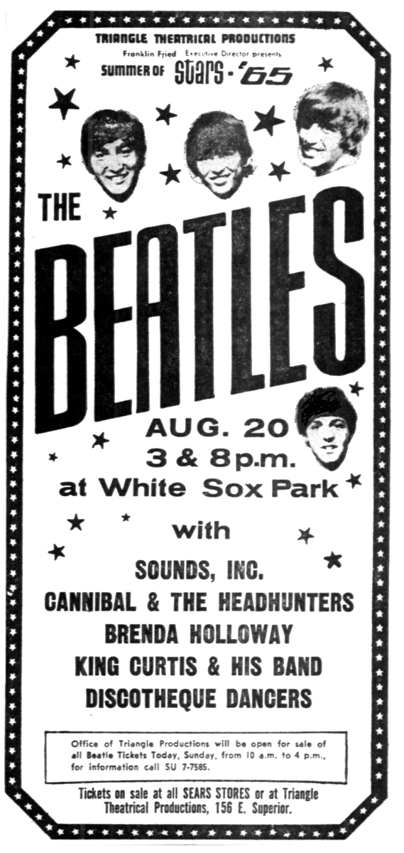 The Beatles's 1965 Concert & Tour History | Concert Archives