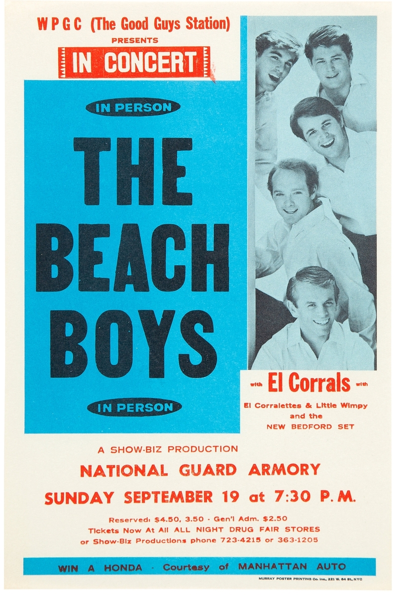 The Beach Boys's 1965 Concert & Tour History | Concert Archives